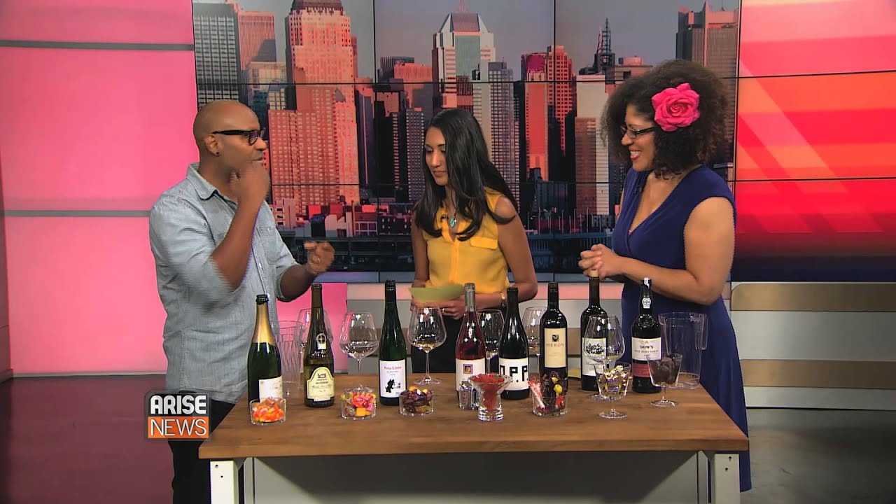 Sommelier, Andre Hueston Mack, Pairs Wine with Halloween Candy on Arise ...