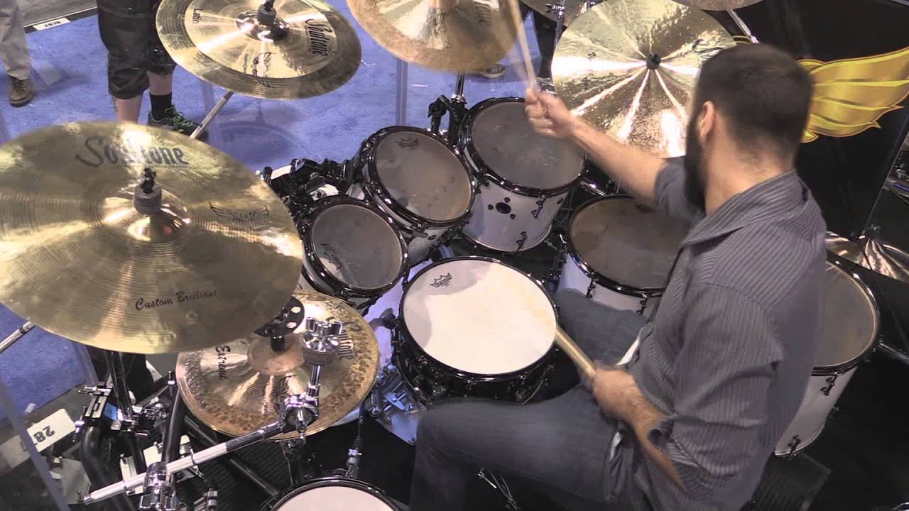 NAMM 2015 - Phoenix Drums and Soultone Cymbals - Chason Westmoreland ...