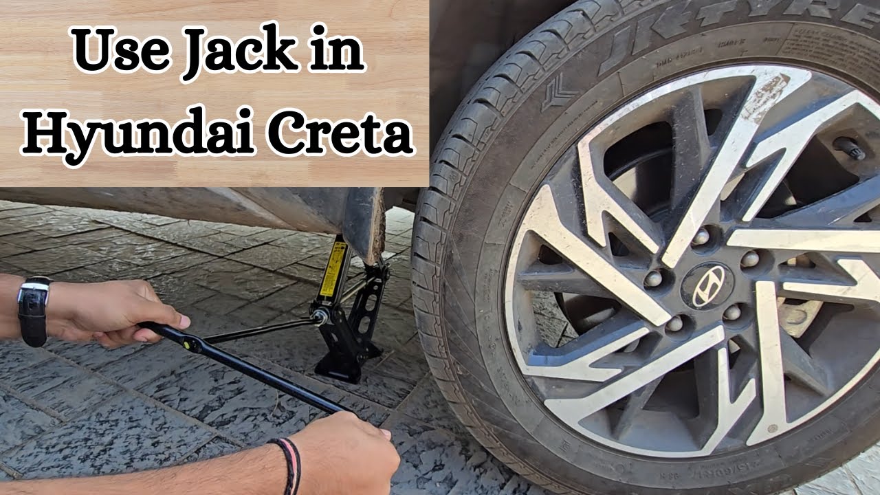 How to Place Jack in Creta [2025] | Jack Kaise Lagaye in Hyundai Car ...