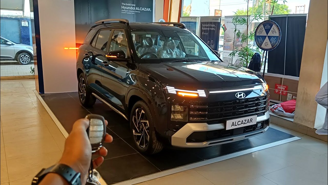 Hyundai Alcazar Facelift 2024 ️| New Alcazar Signature Top Model Review ...