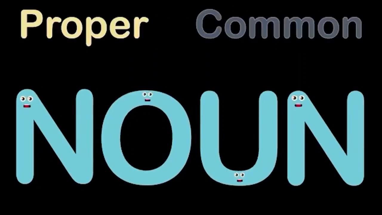 Proper Noun and Common Noun Songs for Kids - YouTube