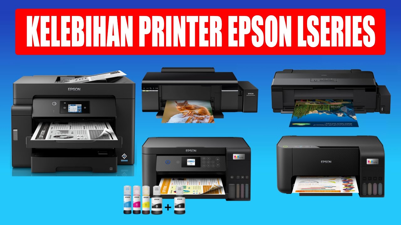 Kelebihan printer epson L series - YouTube