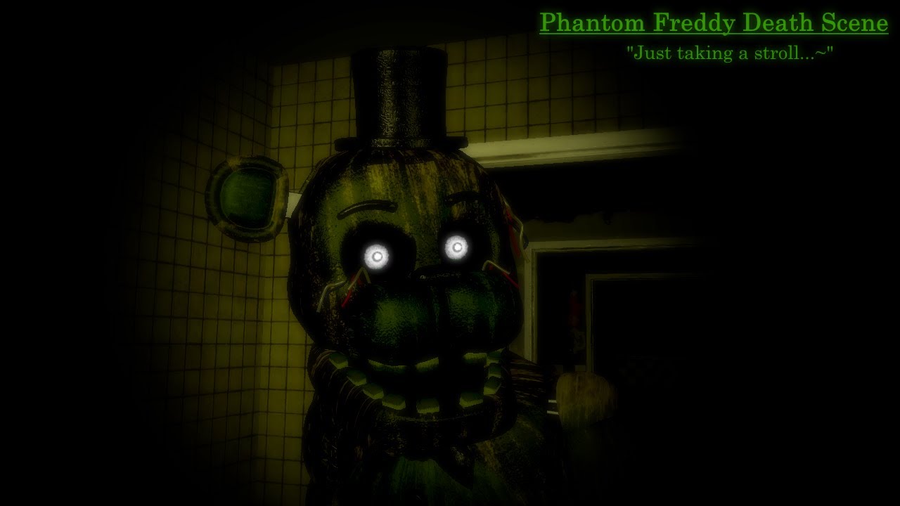 Phantom Freddy Death Scene (FNAF SFM) - YouTube