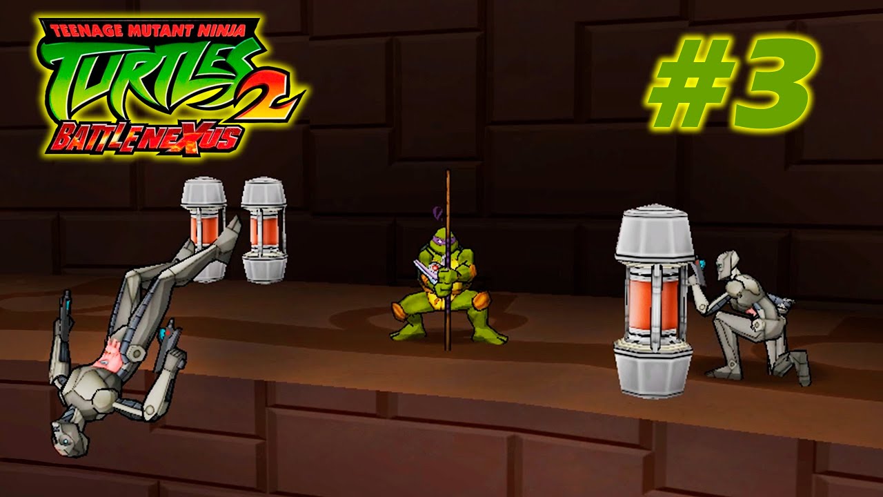 TMNT 2 Battle Nexus - #3 (Здание TCRI) - YouTube