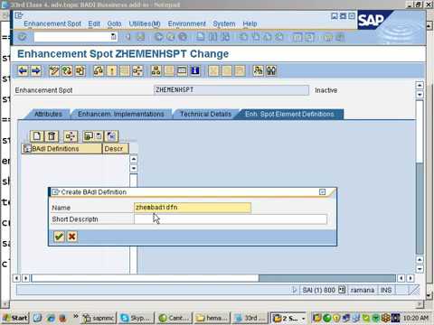 SAP ABAP Advanced Concepts - SAP BADI - YouTube