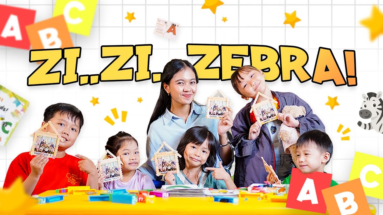 Zi.. Zi.. Zebra! Children Spell Book "My First Words ABC" 🌻 - YouTube