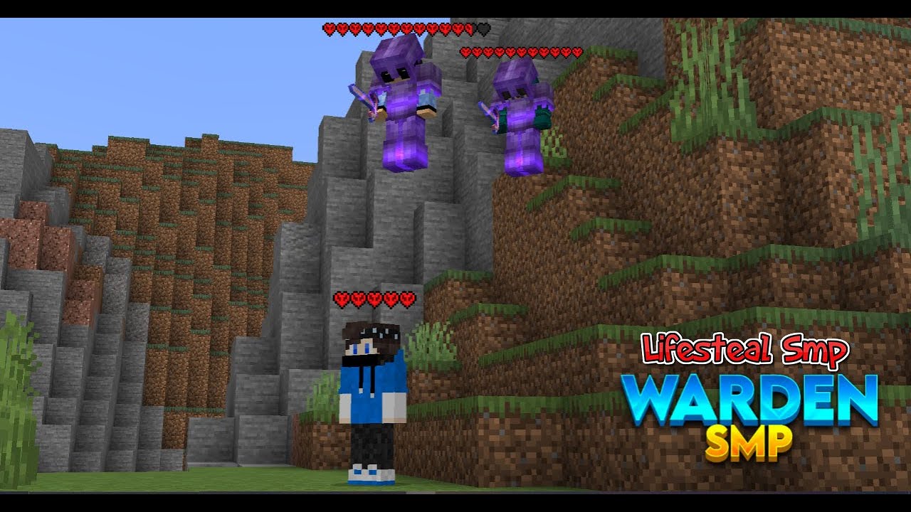 So I Joined The Lifesteal SMP||Warden Smp - YouTube