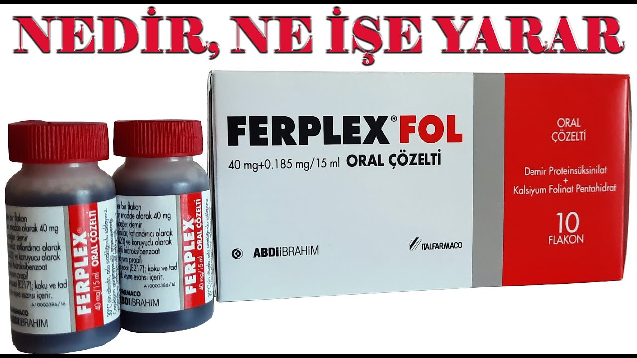 FERPLEX FOL Nedir, Niçin Kullanılır, Nasıl Kullanılır, Yan Etkileri ...