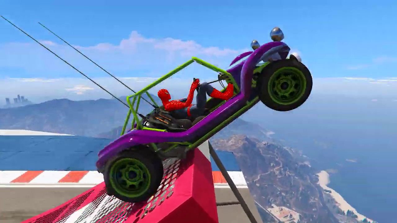 GTA 5 Buggy │ Amazing Huge Jump │ Ramp [ GTA 5 MoDs ] - YouTube
