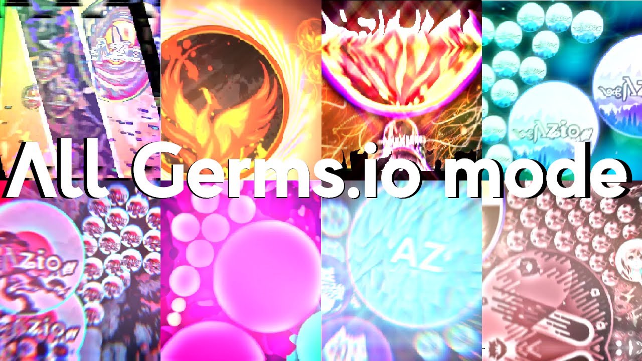 Epic Playing of All Germs io Modes +Free clips - YouTube