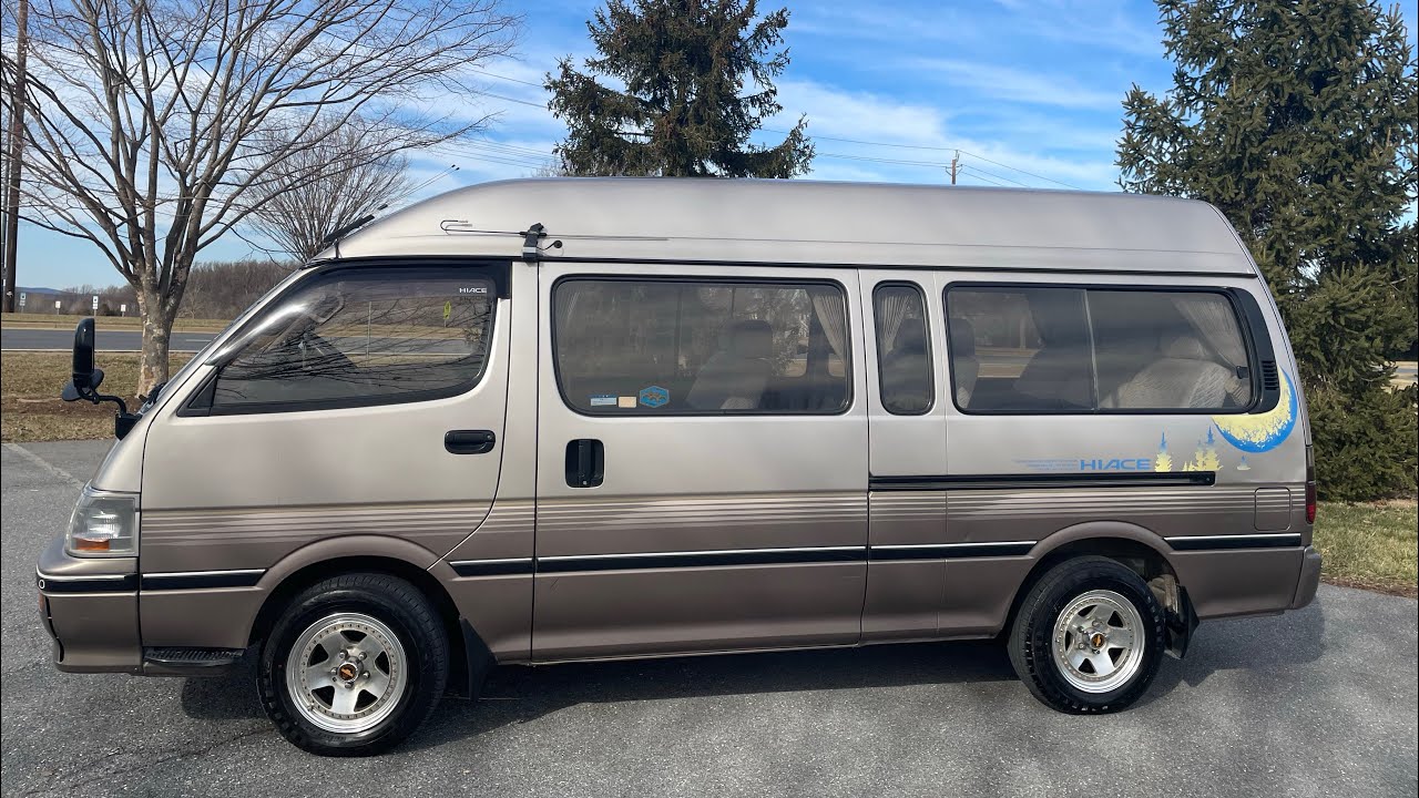 1995 TOYOTA HIACE GRAND CABIN G KZH120 - DIESEL - JDM - Automatic Door ...