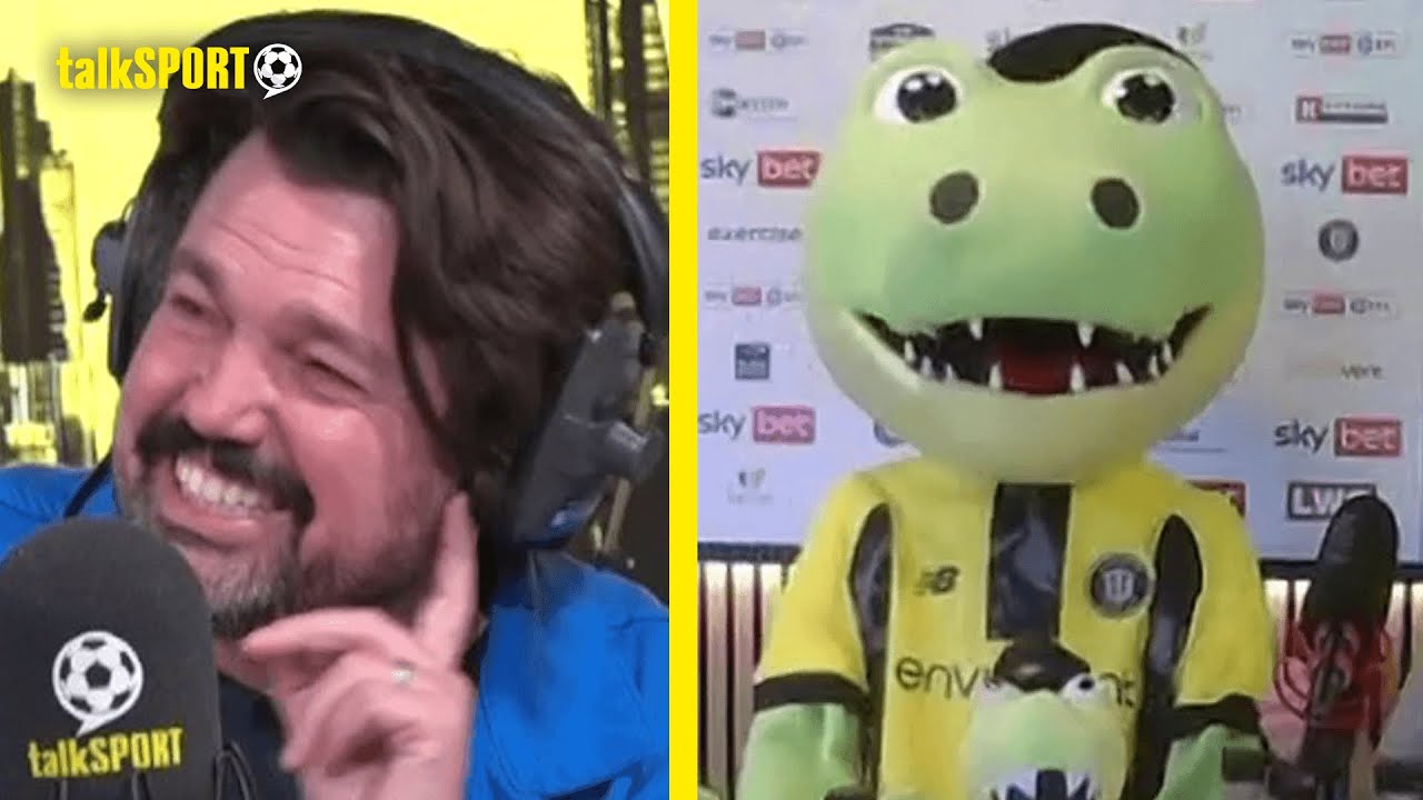 'Harry Gate' Harrogate Town Mascot CRASHES Interview With Club's CEO ...
