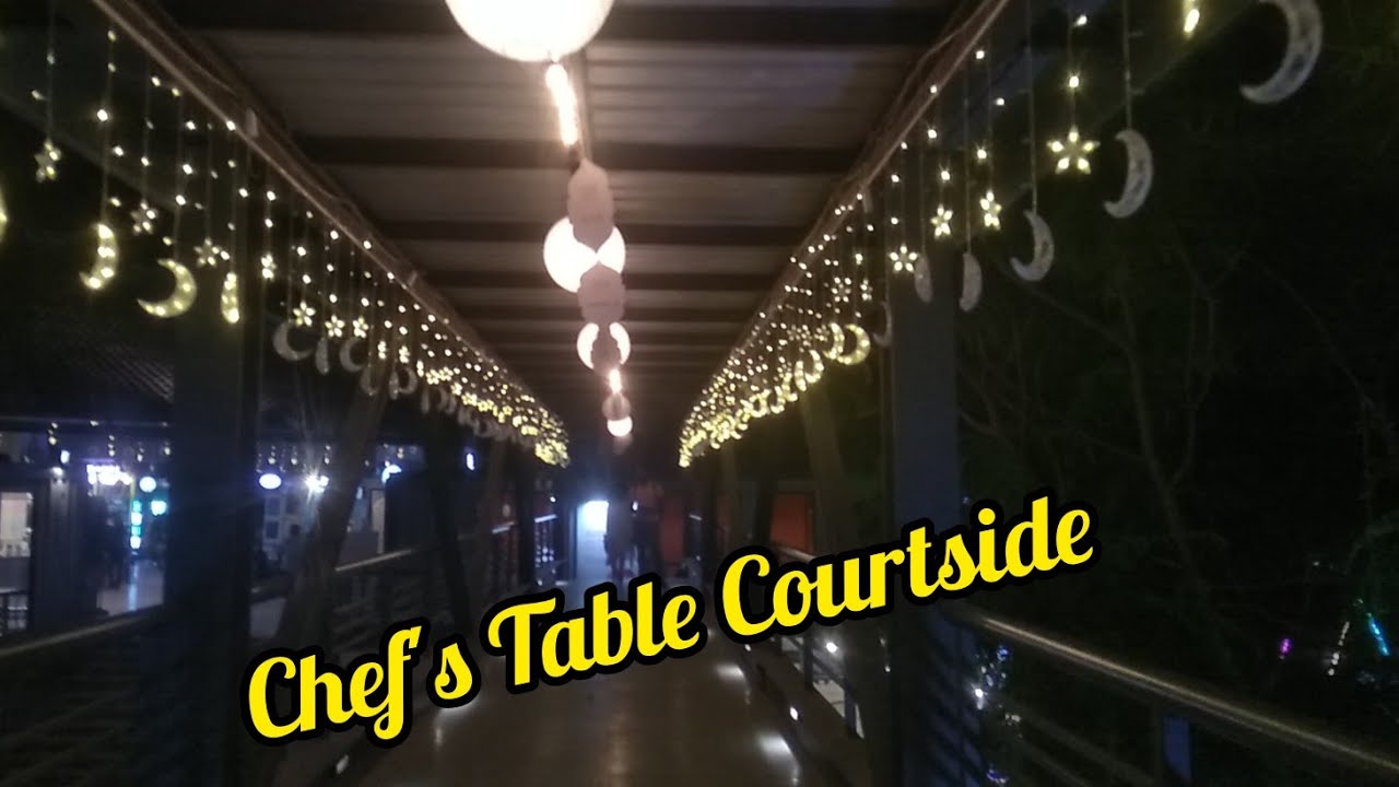 Chef's Table Courtside 100 Feet | Restaurant in Nature with Play Zone ...
