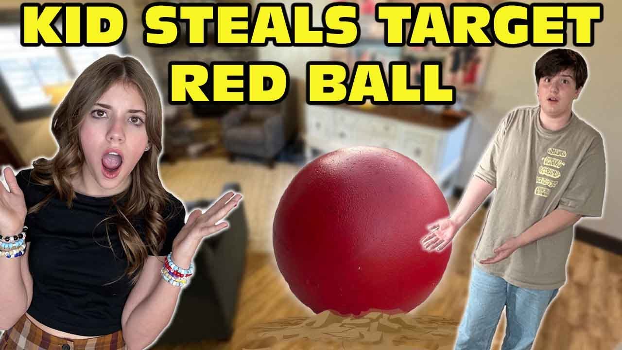 Kid Temper Tantrum Steals Target Red Ball! [Original] - YouTube