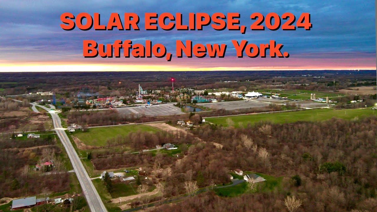 Solar Eclipse. Buffalo, New York 2024. (Autel Evo 2 V3) - YouTube