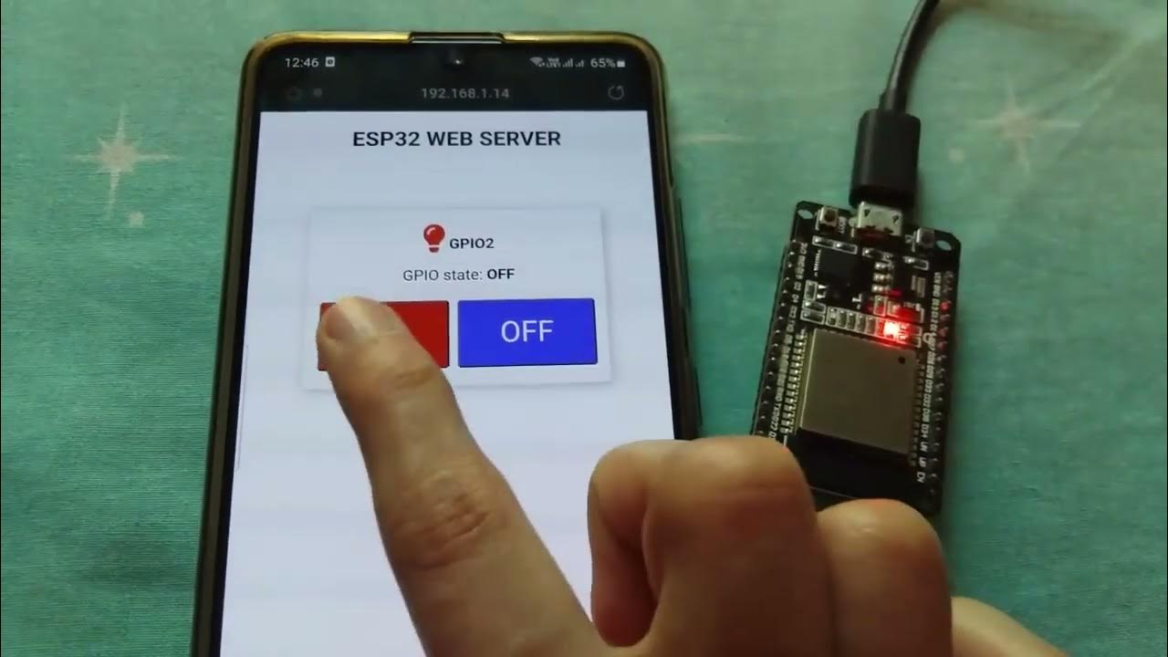 (Demo) ESP32 Web Server with ESP IDF - YouTube