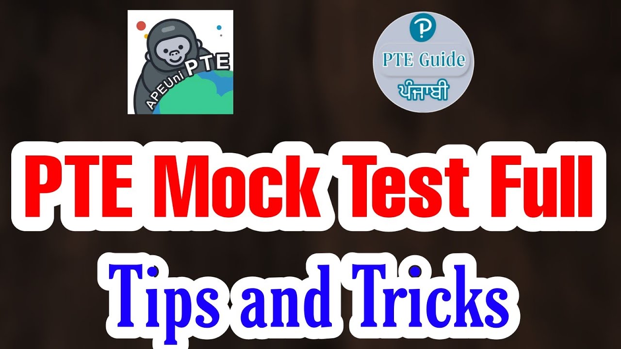 Full Mock Test PTE | All Modules PTE | ApeUni PTE | #PTE - YouTube