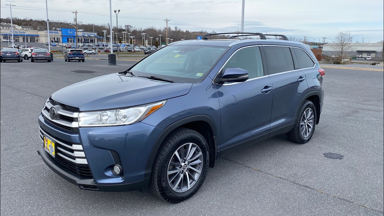 2019 Toyota Highlander XLE 4D Sport Utility AWD VIDEO REVIEW | Steven ...