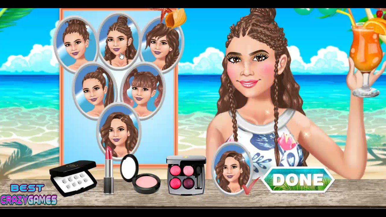 summer beach girl | Walkthrough BestCrazyGames - YouTube