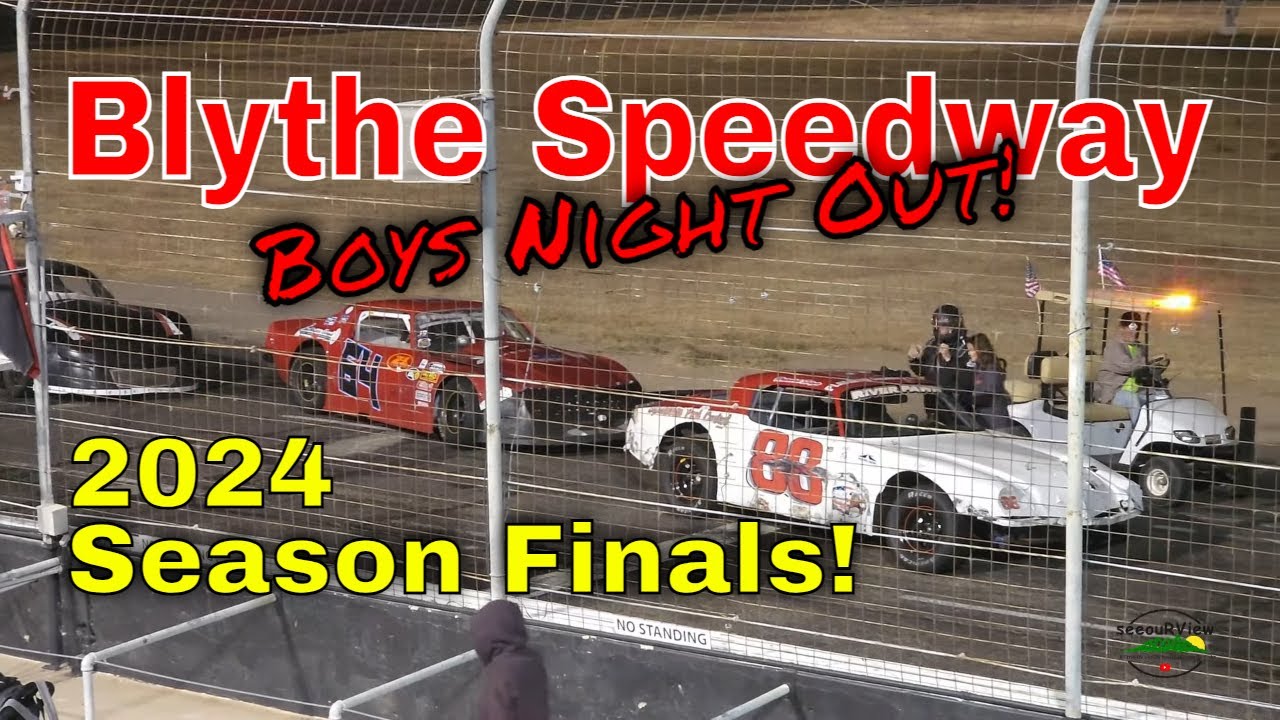 Saturday Night at the Races - Blythe Speedway - November 2024 - YouTube