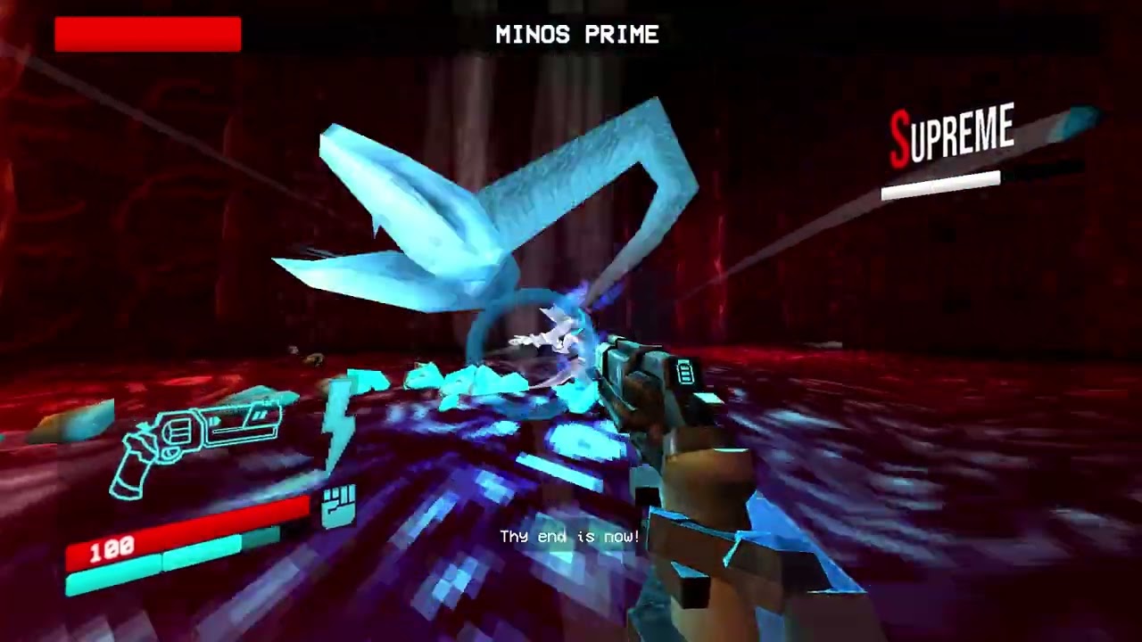 [ULTRAKILL] Minos Prime No-hit, Punch/Parry Only (Violent Difficulty ...