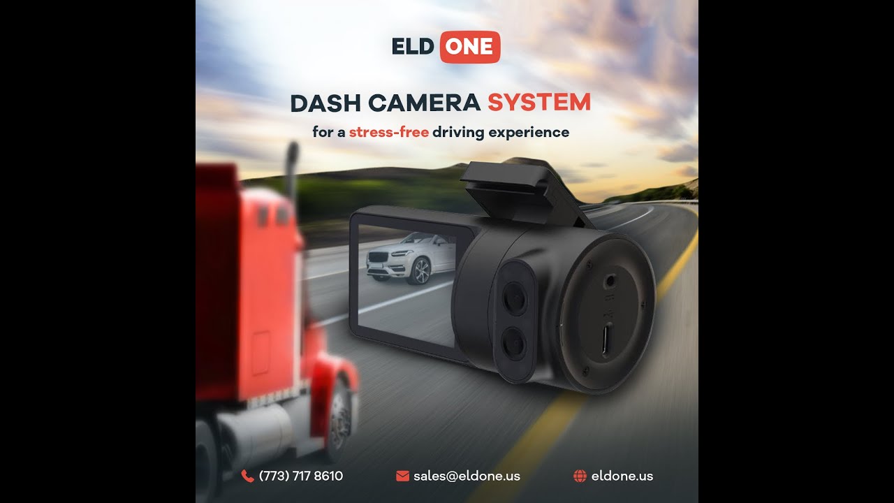ELD ONE Dash camera installation process - YouTube