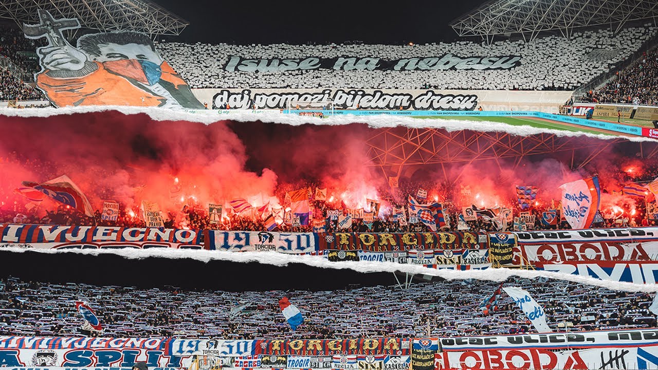 Torcida Split / HNK Hajduk Split - HNK Rijeka 1:2 (20. kolo SS HNL) - YouTube