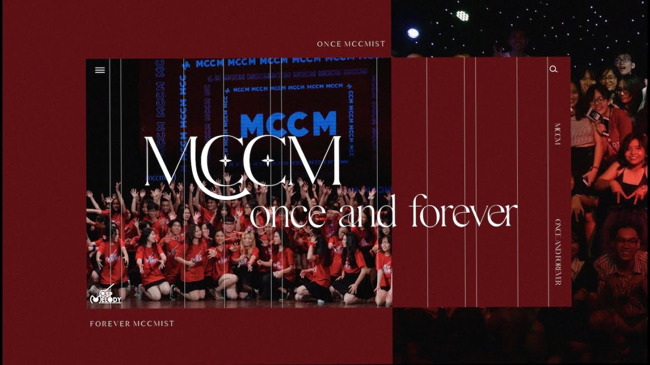 [OFFICIAL MV] MCCM ONCE AND FOREVER - YouTube