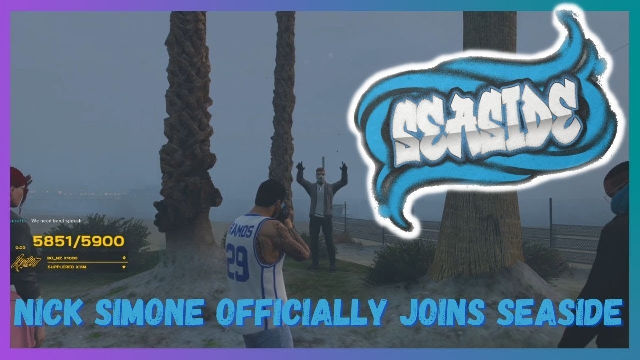 Nick Simone Officially joins Seaside || GTA 5 RP NoPixel - YouTube