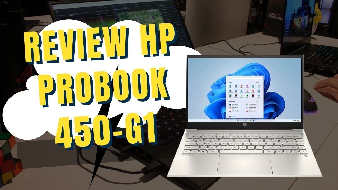 Review HP probook 450-G1 - YouTube
