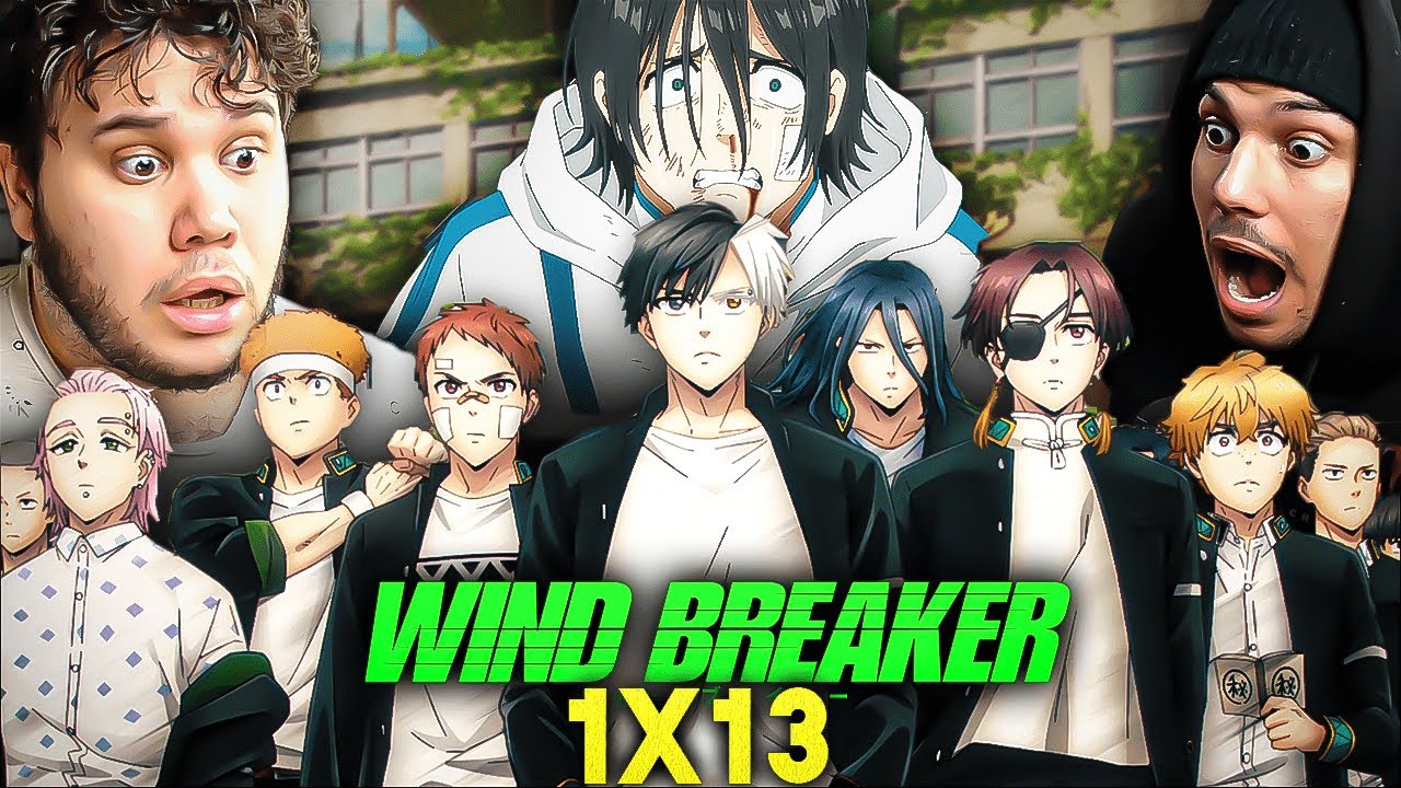 Wind Breaker Episode 13 REACTION | Freshman Pulled Up After Our Boy Got ...