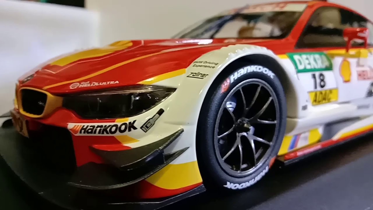 Unboxing Shell BMW M4 DTM 2015 - YouTube
