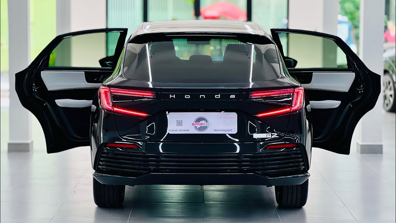 2025 Honda eNP2 - Luxury EV SUV Crossover | Black Color - YouTube