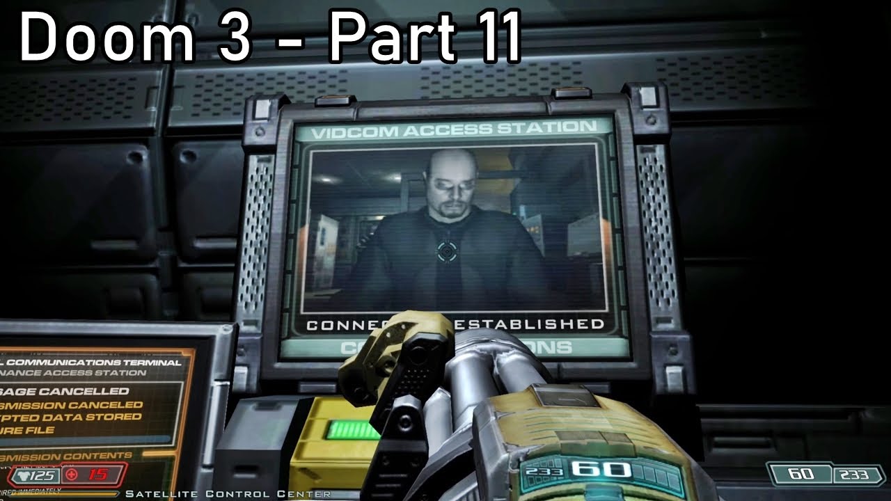 Working For Swan Now - Doom 3 - Part 11 - YouTube
