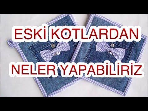 ESKİ KOT PANTALONLARINIZI SAKIN ATMAYIN BAKIN NELER YAPABİLİRSİNİZ.