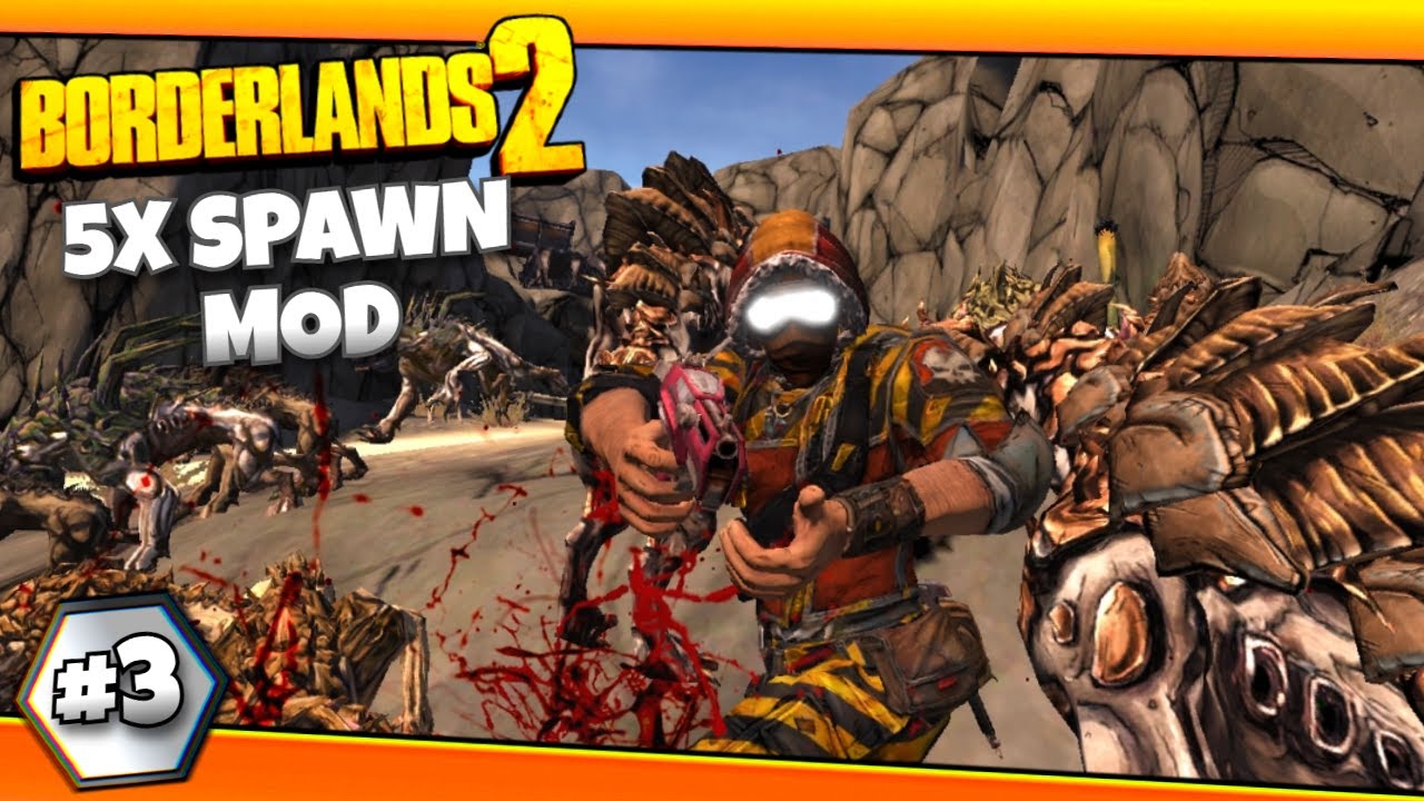 Beating Borderlands 2 with 5x the Enemies - YouTube