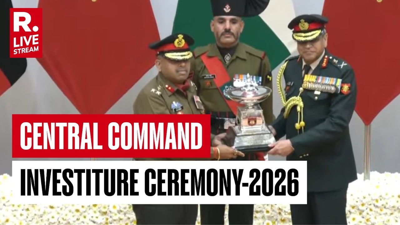 LIVE: GOC-C Central Command Lt Gen A. Sen Gupta Attends Central Command ...