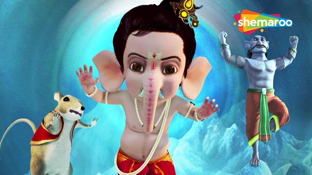 Bal Ganesh ki Kahaniya In 3D - 16 | Bal Ganesh Birth Story and Tarkasur ...