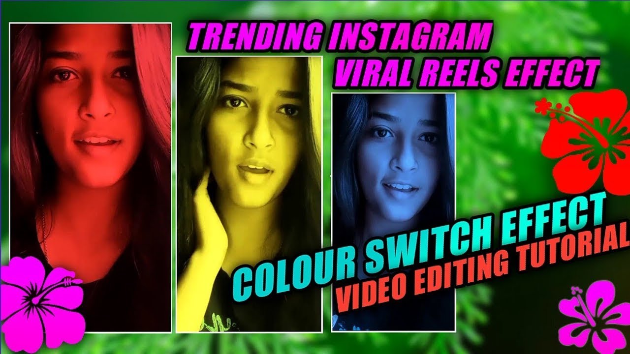 how to use color switch effect in Instagram | colour switch effect ...