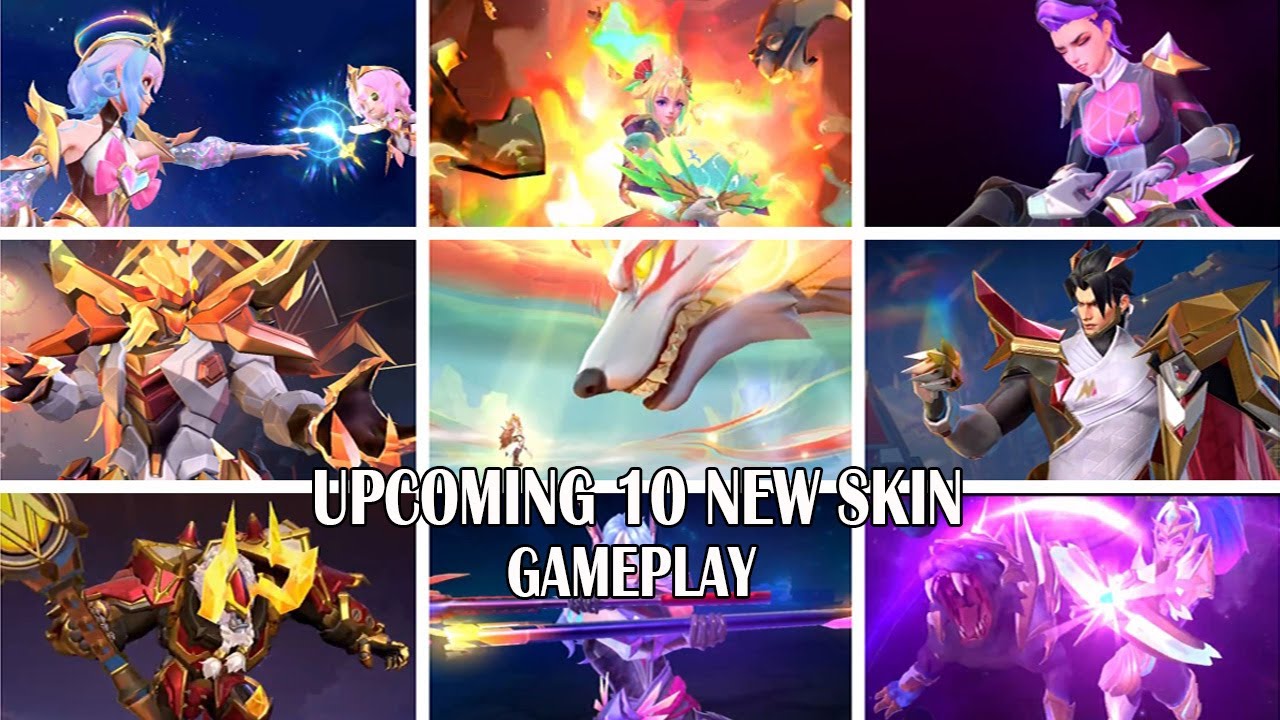 UPCOMING GAMEPLAY 10 NEW SKIN & REVAMP MOBILE LEGENDS , YUZONG M5 ...