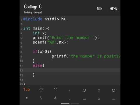 To find positive and negative number in C programming || By Hash Tag ...