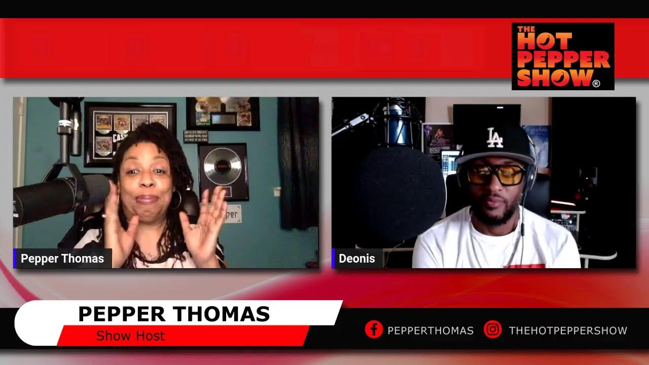 The Hot Pepper Show w/ Pepper Thomas Interviewing Brian Courtney Wilson ...