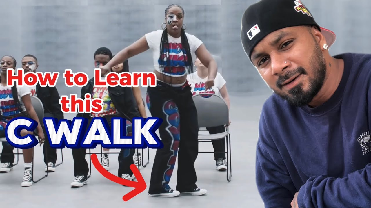 Not like us Official C walk Tutorial - Kendrick Lamar | how to dance ...