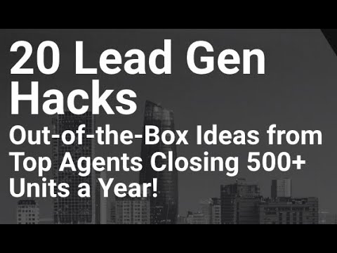 20 Lead Gen Hacks for Realtors - YouTube