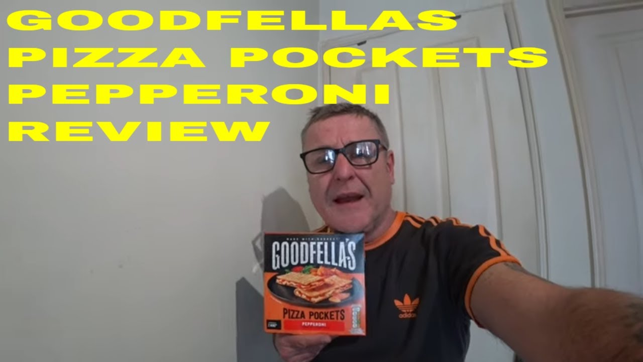 PIZZA POCKETS PEPPERONI FROM GOODFELLAS REVIEW - YouTube