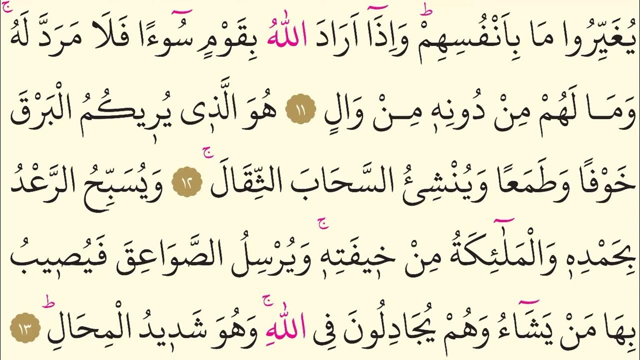 13 Ra d Suresi Abdussamed Abdulbasit