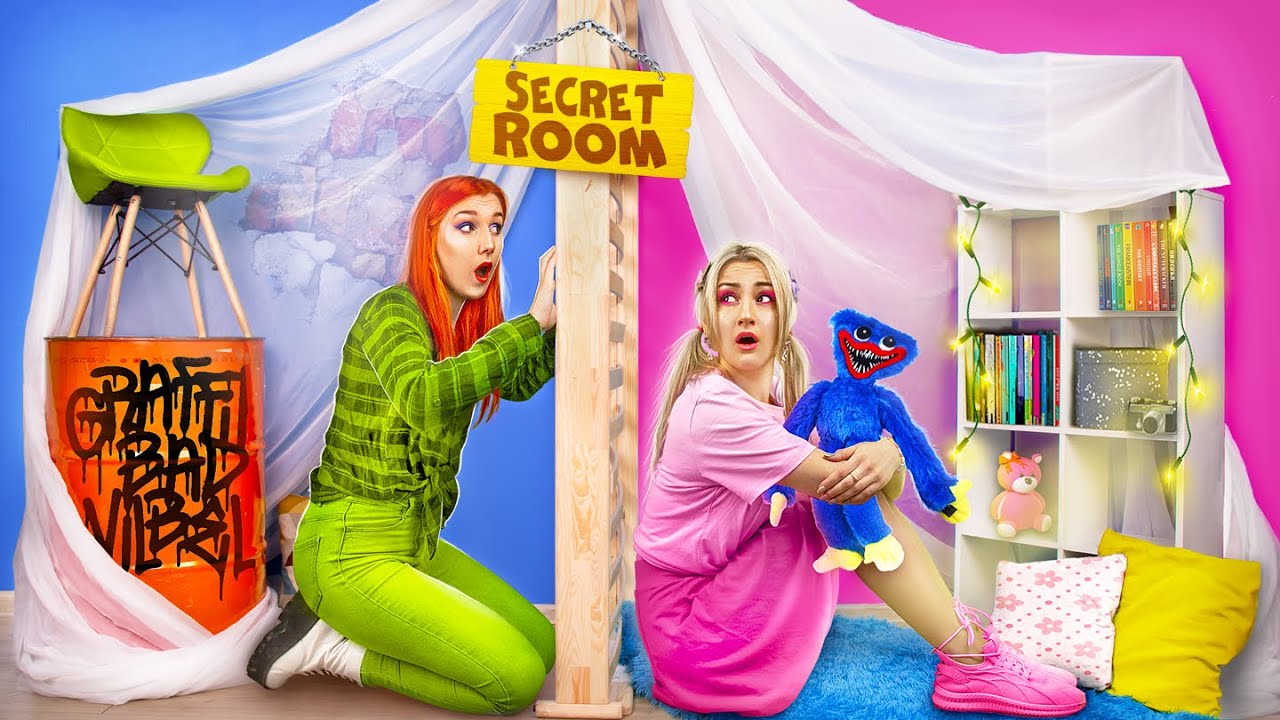 Building Secret Rooms at Home - YouTube