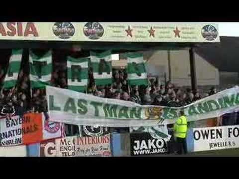 SRFC Ultras in Drogheda 8-3-08 - YouTube