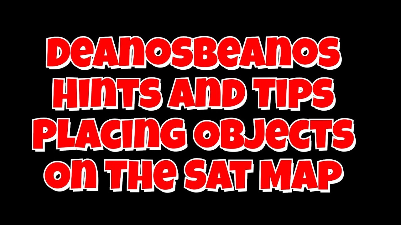 #armareforger Placing Objects On Sat Map #dbo - YouTube