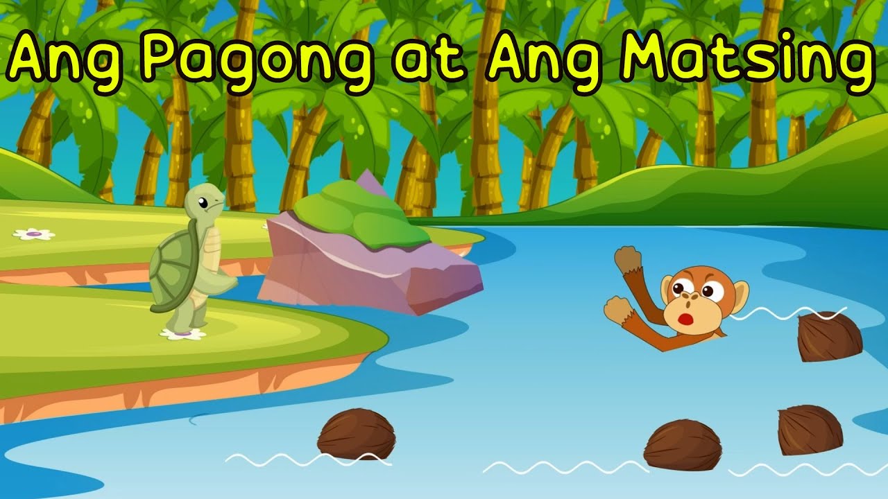 Ang Pagong at Ang Matsing [Filipino] - The Turtle and the Monkey - YouTube